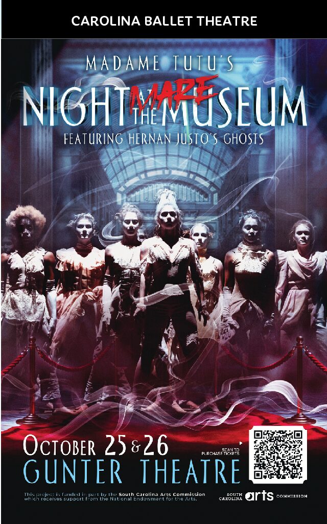 Nightmare at the Museum 2024 Playbill – Carolina Ballet Theatre